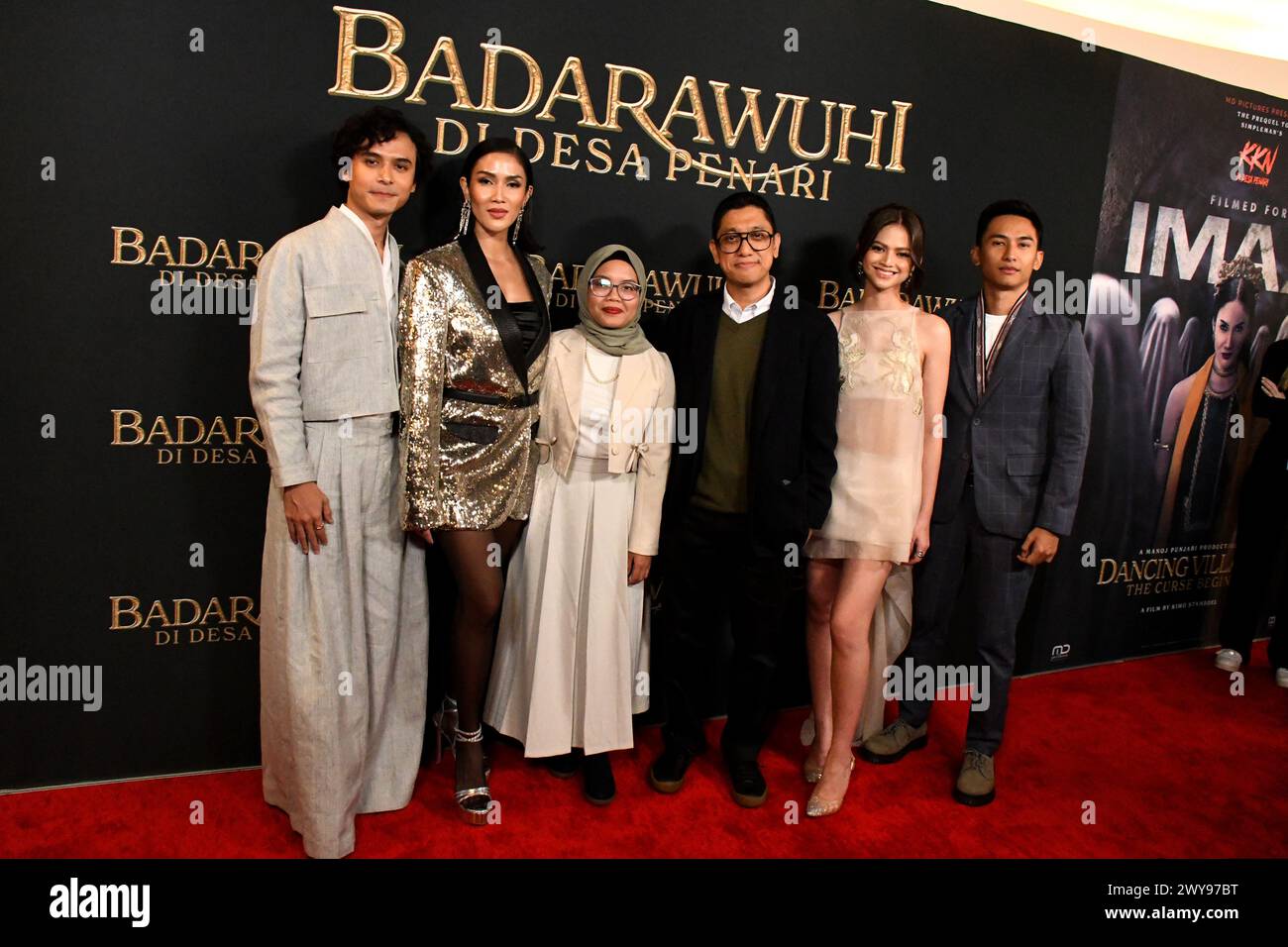 Los Angeles, California, USA 4th April 2024 (L-R) Actor Jourdy Pranata ...