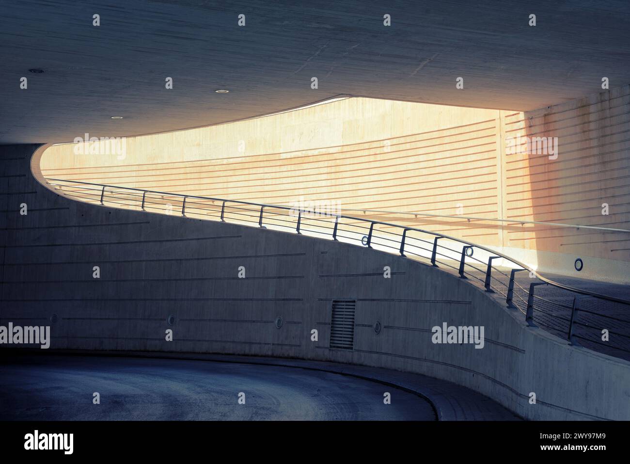 Ramp railing hi-res stock photography and images - Alamy