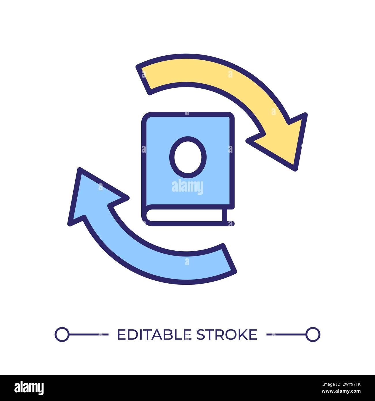 Book circulation Cut Out Stock Images & Pictures - Alamy