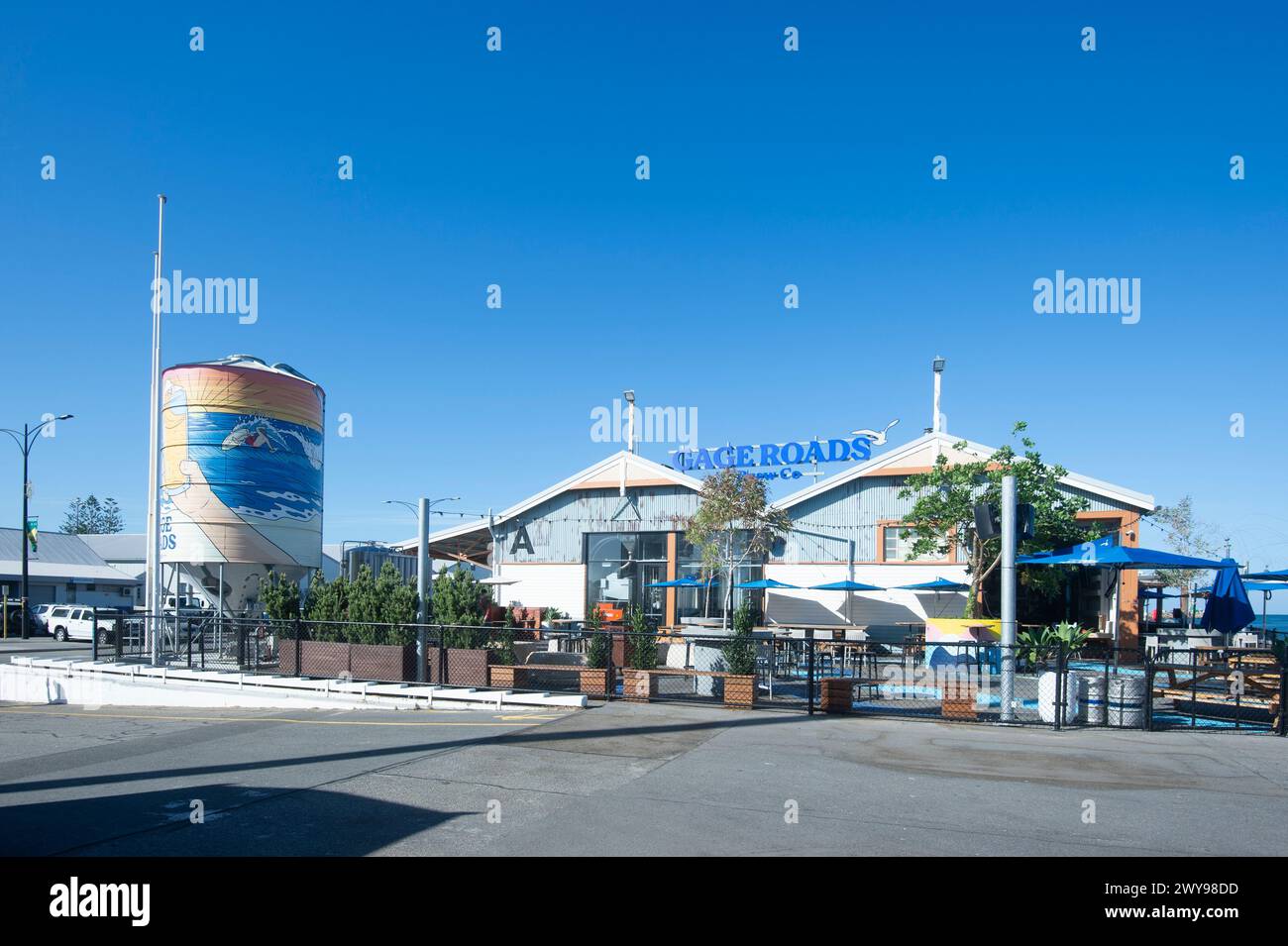 View of the exterior of Gage Roads Freo Brewery, Fremantle, Western ...