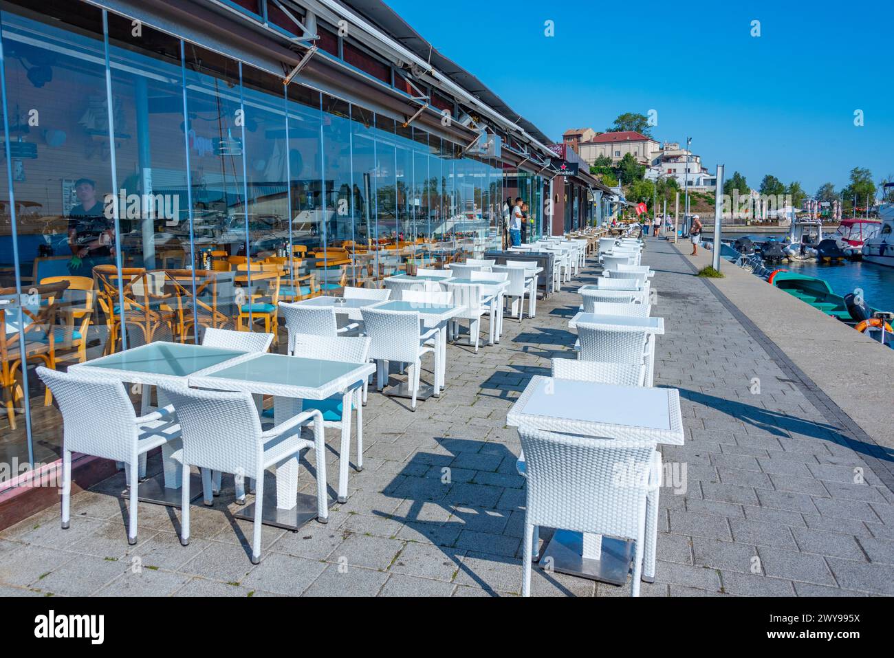 Constanta, Romania, August 20, 2023: Sunny day at the marina in ...