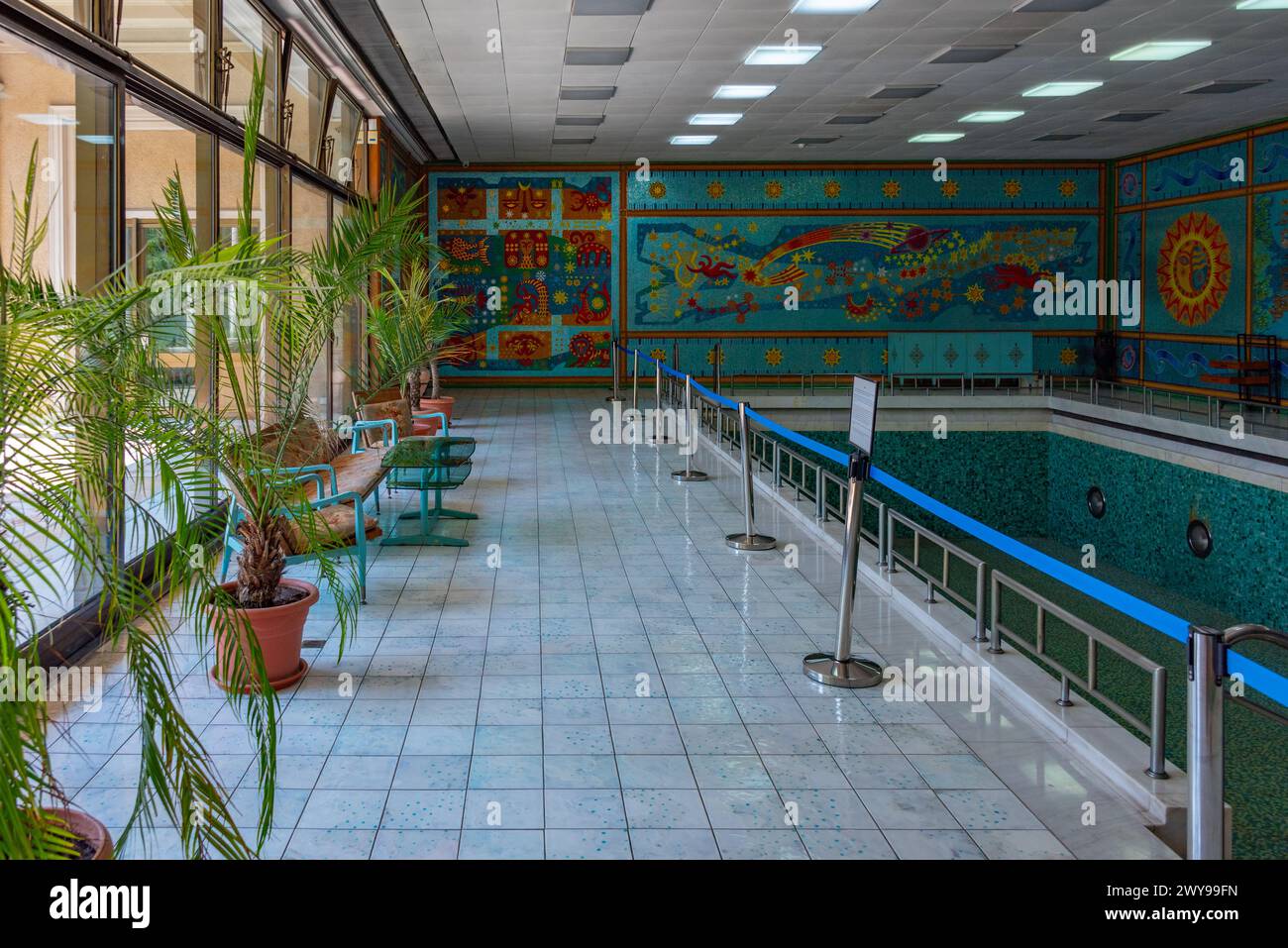 Bucharest, Romania, August 22, 2023: Swimming pool of The House of ...