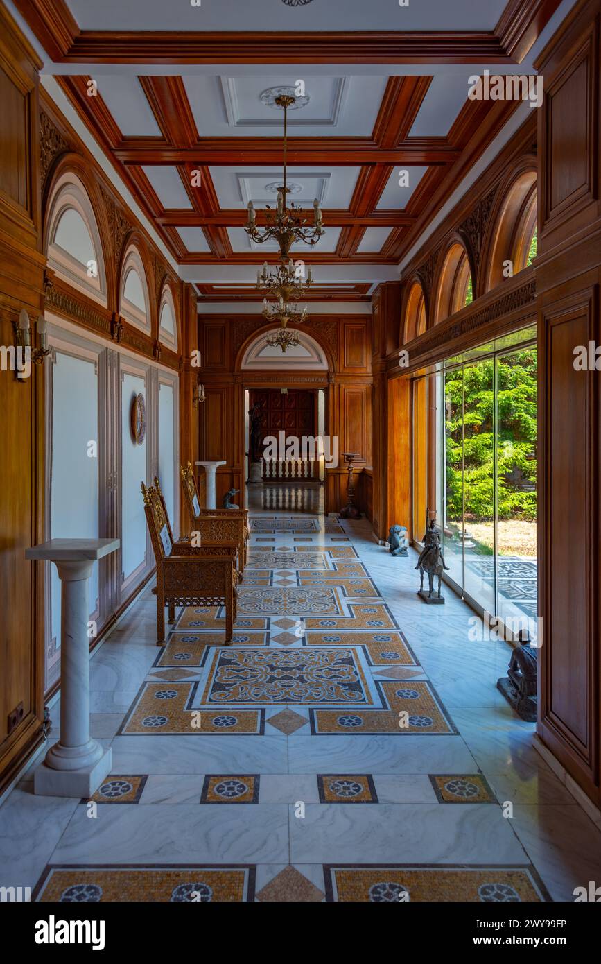 Bucharest, Romania, August 22, 2023: tropical garden of The House of ...