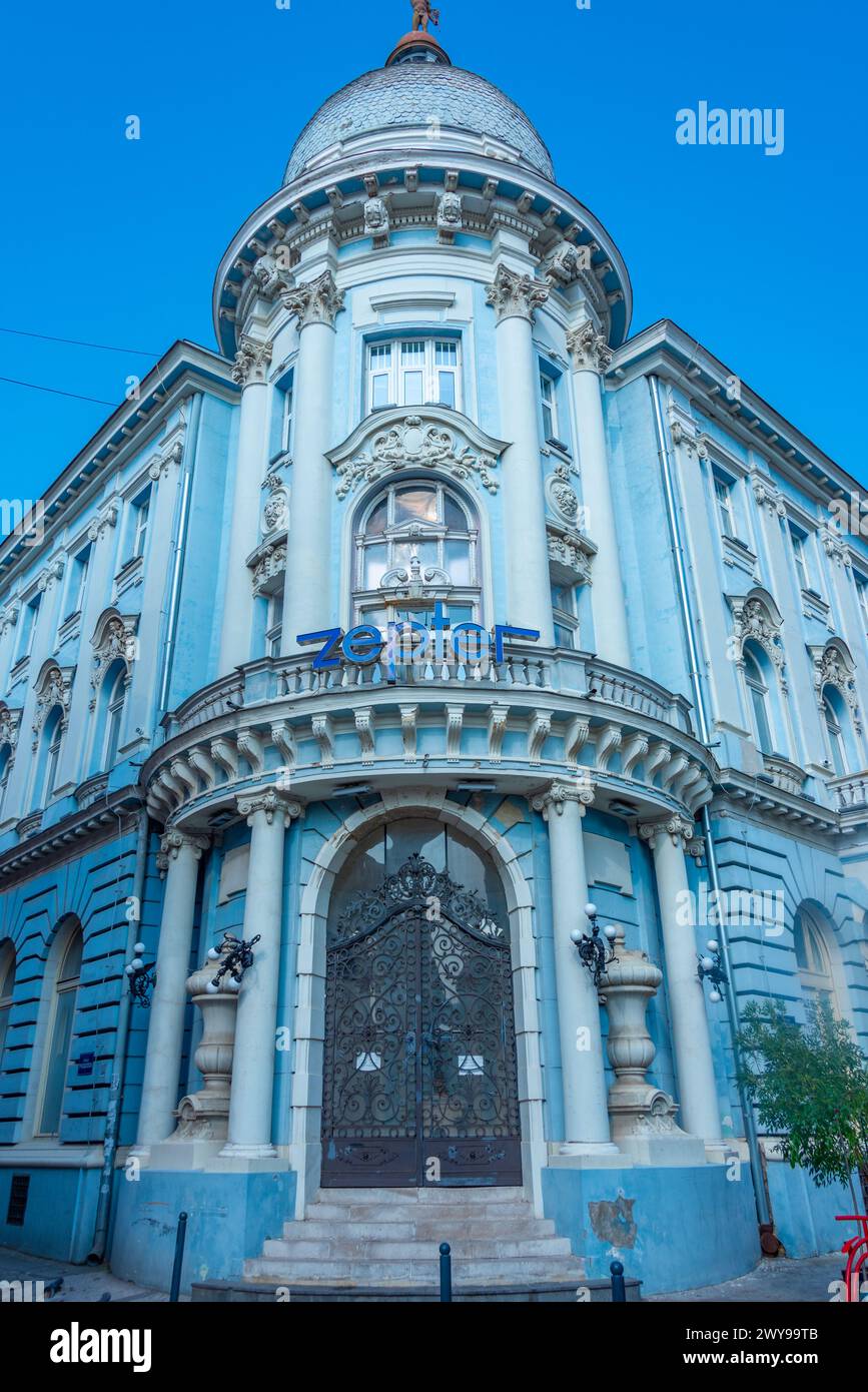 Novi Sad, Serbia, July 23, 2023: Historical Zepter building in Serbian ...
