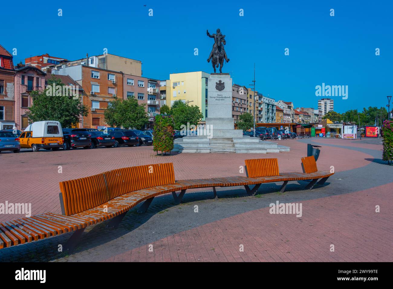 King petar i karadjordjevic monument hi-res stock photography and ...