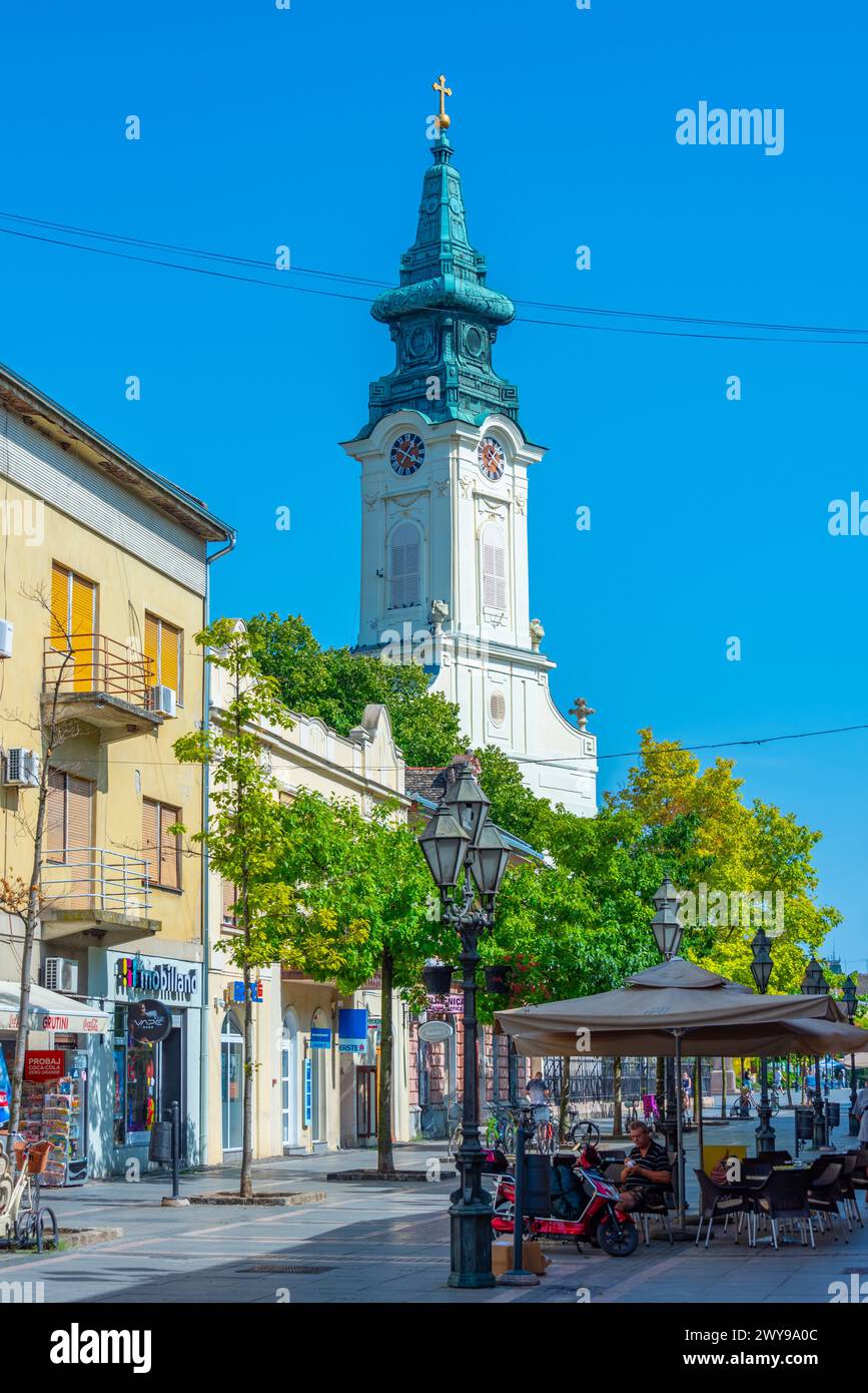 Sombor, Serbia, July 24, 2023: The Church of St. George in Sombor ...
