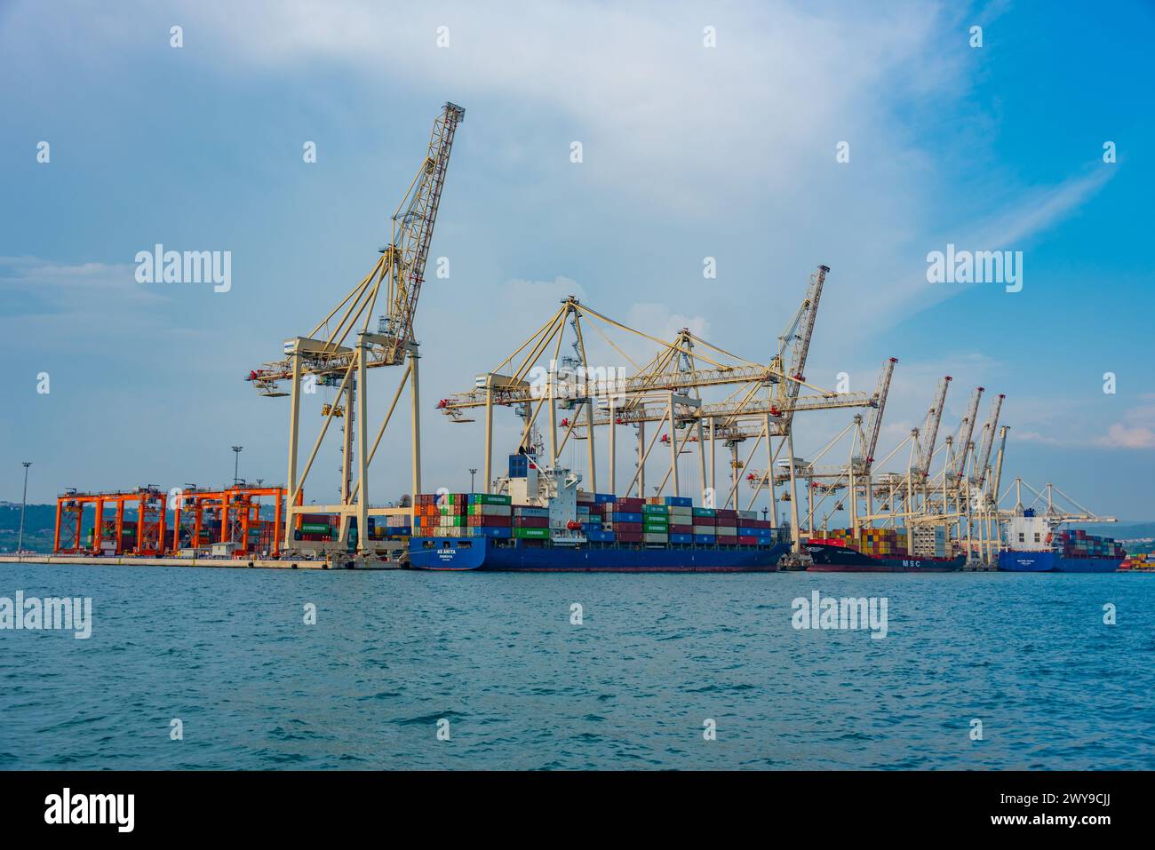Koper, Slovenia, 23 June 2023: View of Port of Koper in Slovenia Stock Photo - Alamy