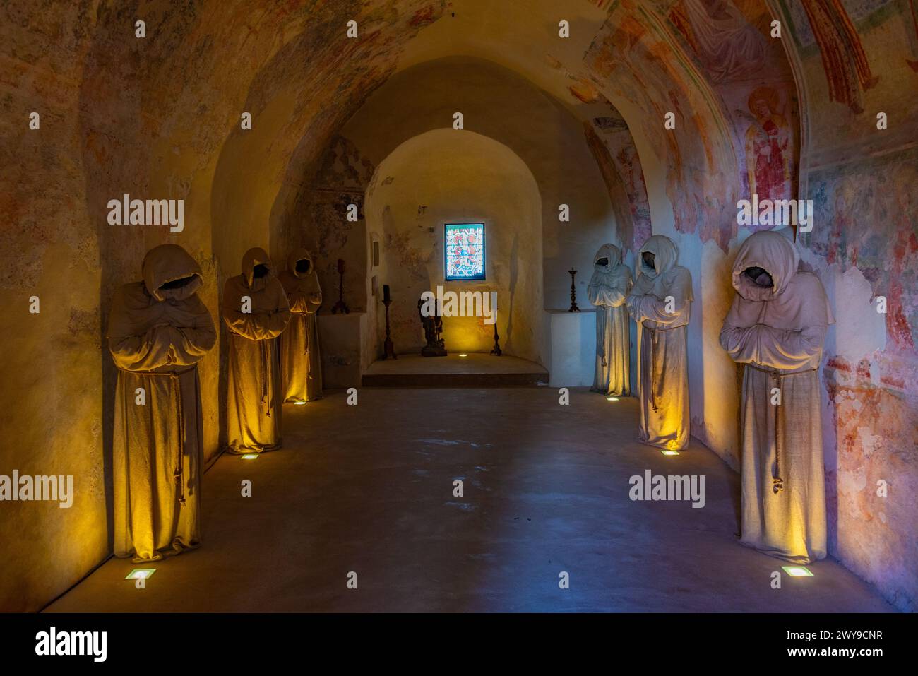 Turjak, Slovenia, 24 June 2023: Interior of Turjak castle in Slovenia ...