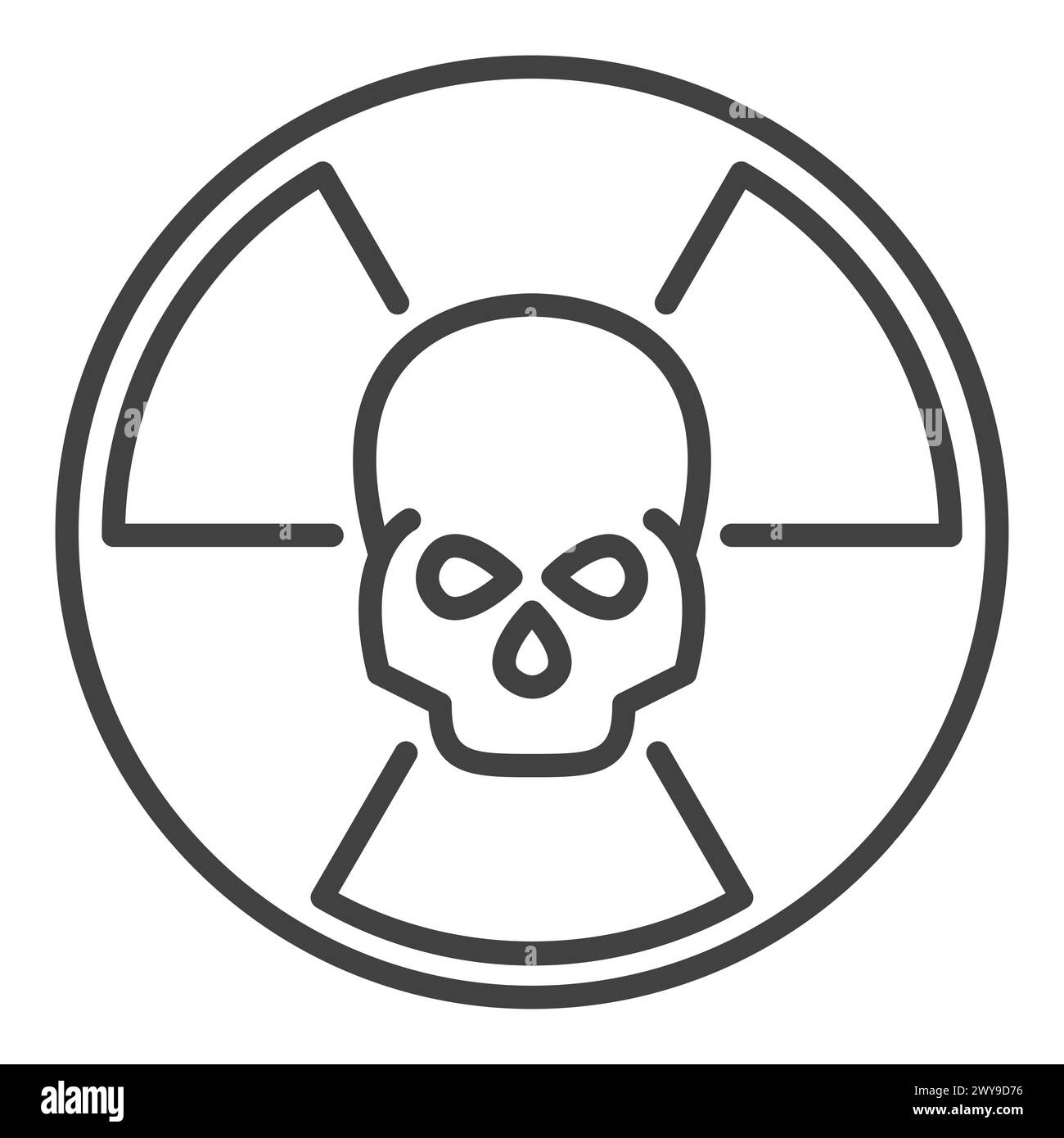 Xray warning sign Black and White Stock Photos & Images - Alamy