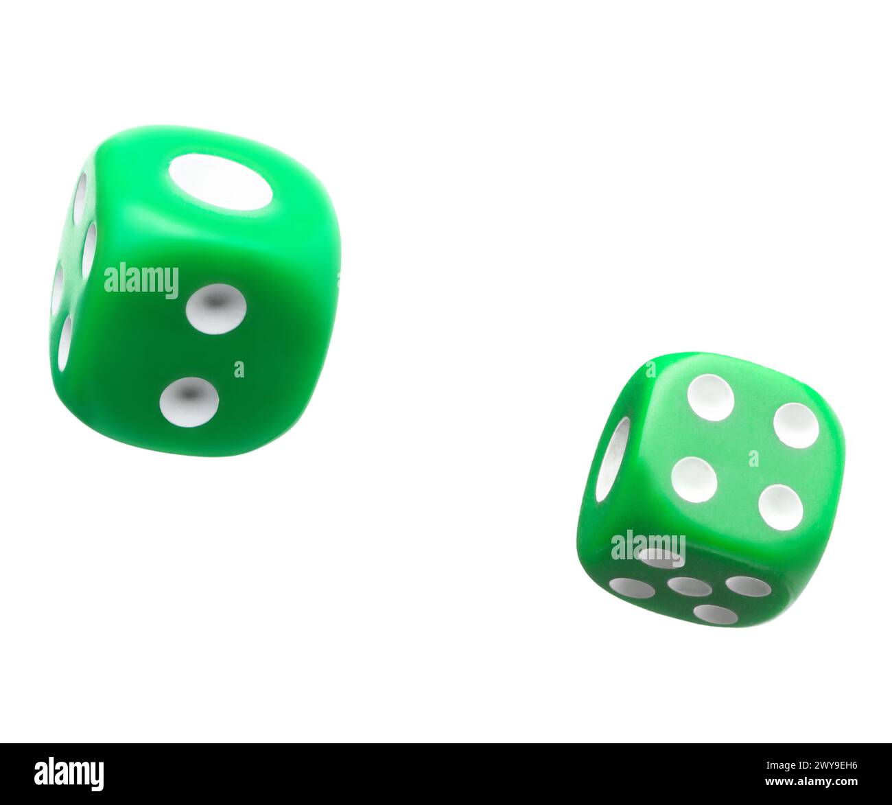Green dice hi-res stock photography and images - Alamy