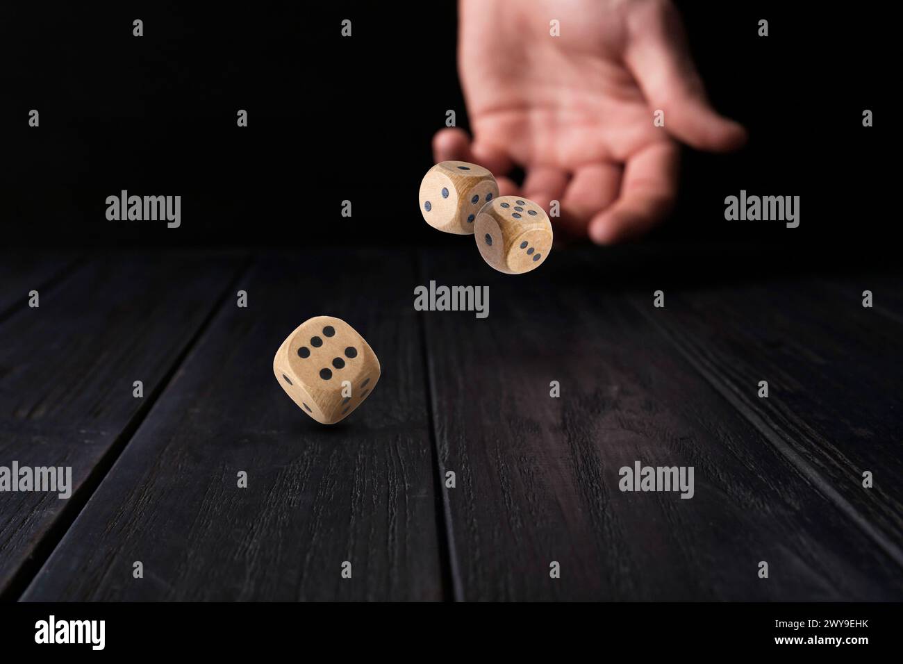 Dice collection display hi-res stock photography and images - Alamy
