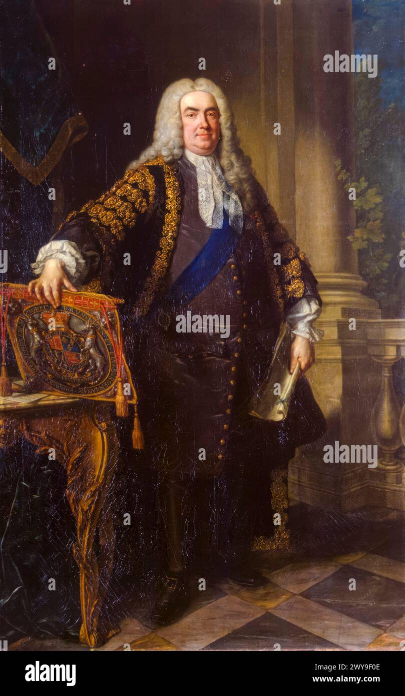 Sir Robert Walpole, 1st Earl of Orford (1676-1745), Whig politician and ...