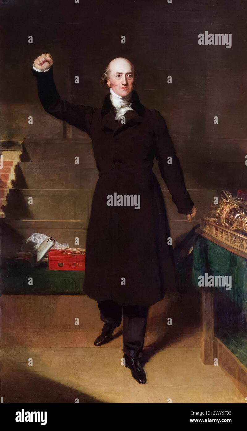 George Canning (1770-1827), Tory politician and Prime Minister of the ...