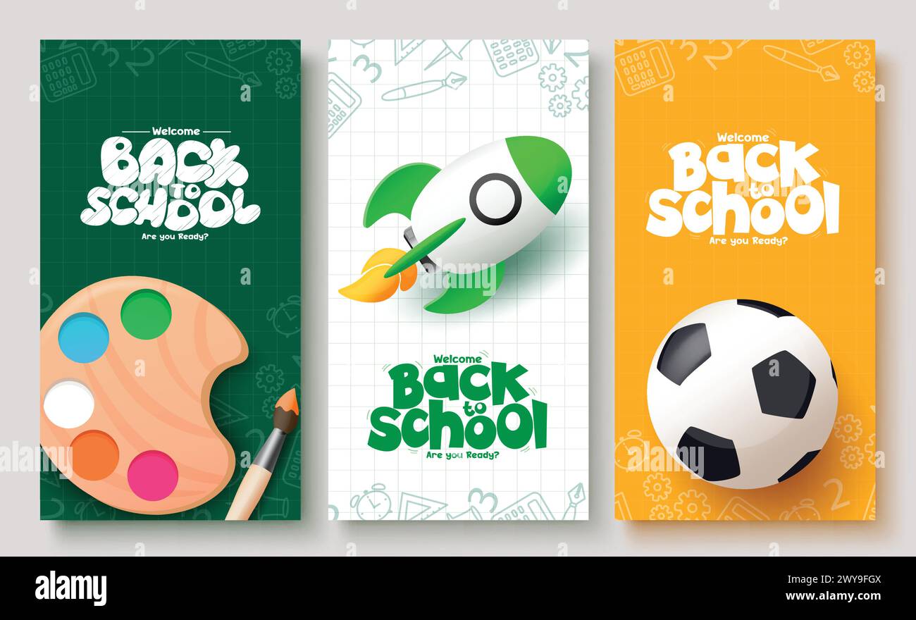 Welcome Back To School Poster Template