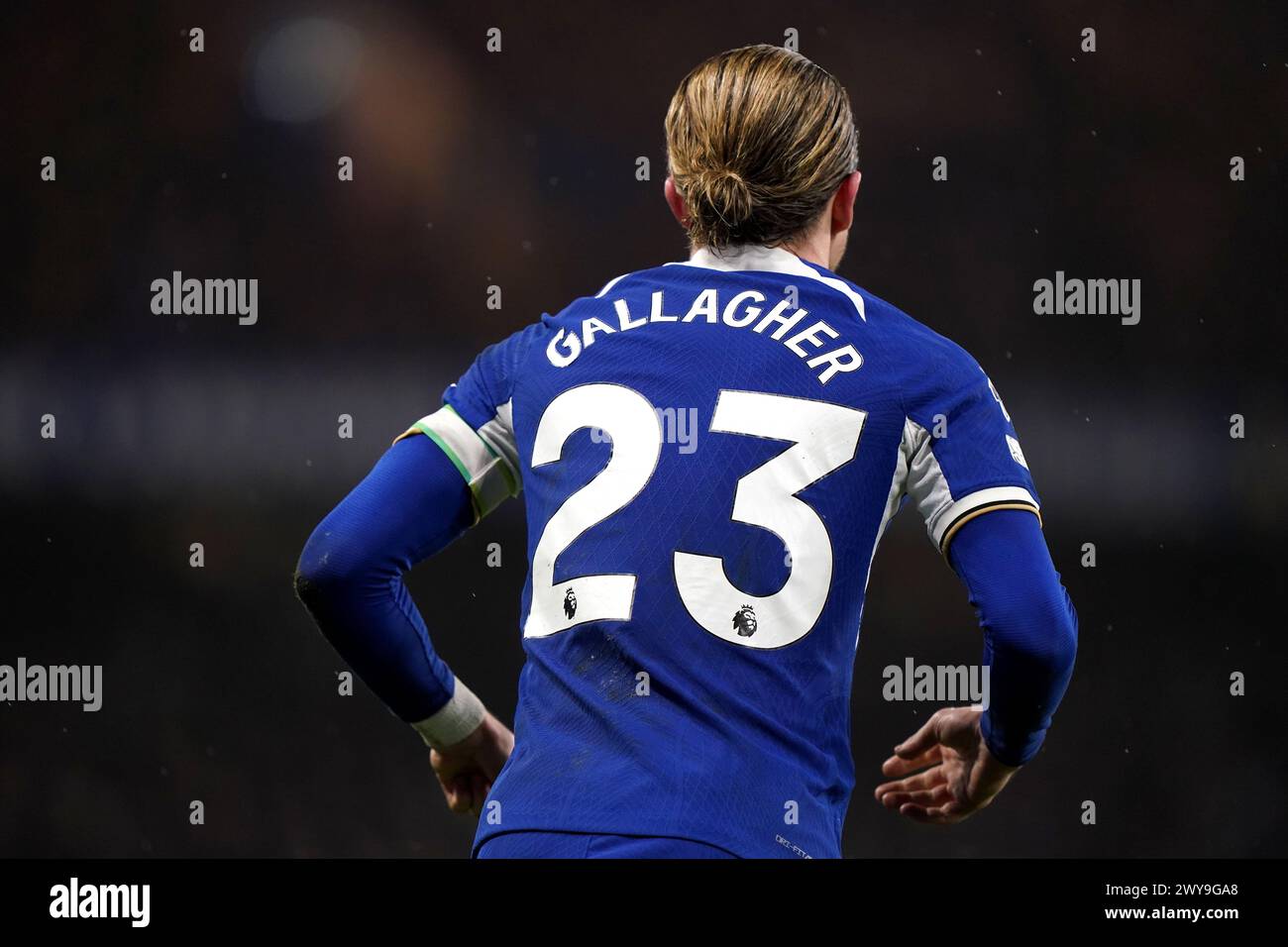 Chelsea's Conor Gallagher during the Premier League match at Stamford ...