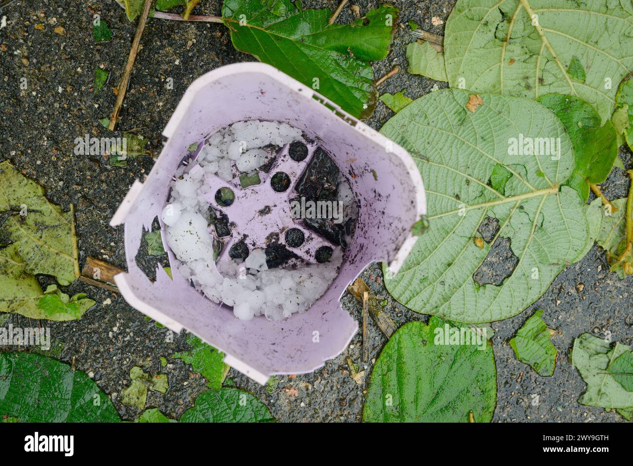 Broken pot garden hi-res stock photography and images - Alamy