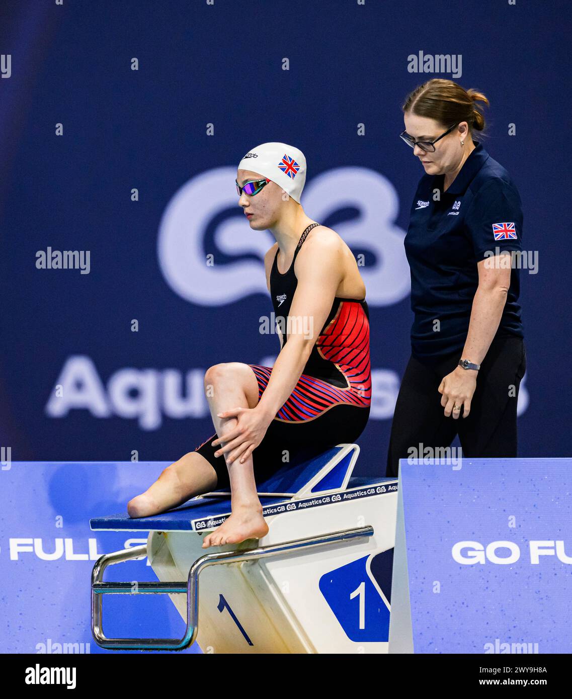 LONDON, UNITED KINGDOM. 04 April, 2024. Alice Tai competes in Women’s ...
