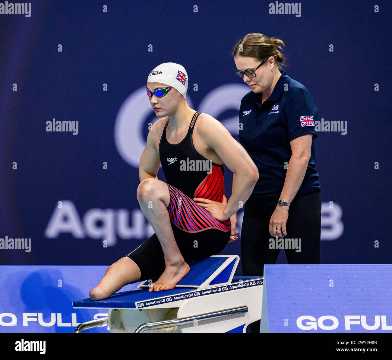 LONDON, UNITED KINGDOM. 04 April, 2024. Alice Tai competes in Women’s ...