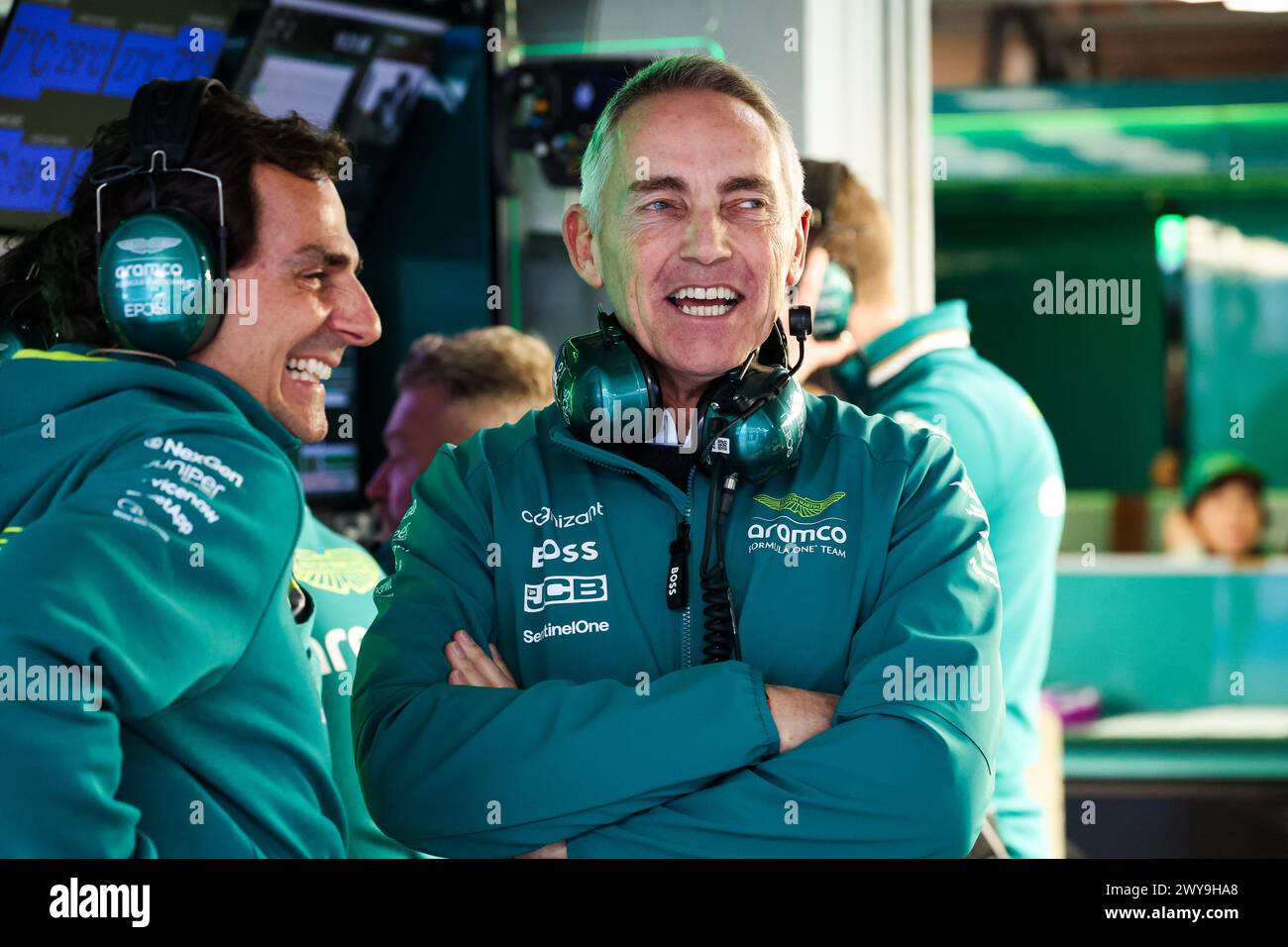 Suzuka, Japon. 05th Apr, 2024. WHITMARSH Martin, Group Chief Executive ...