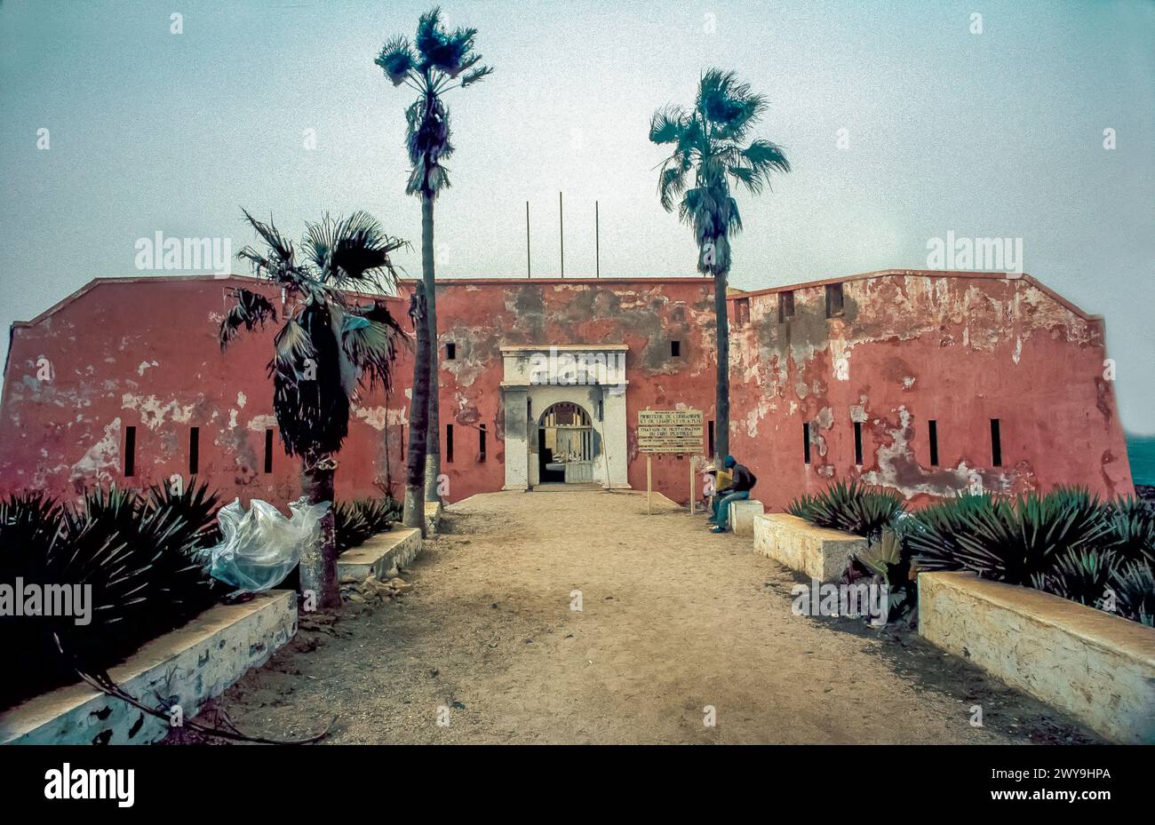 Senegal, Maison des Esclaves is a colonial villa on Gorée Island. It is ...