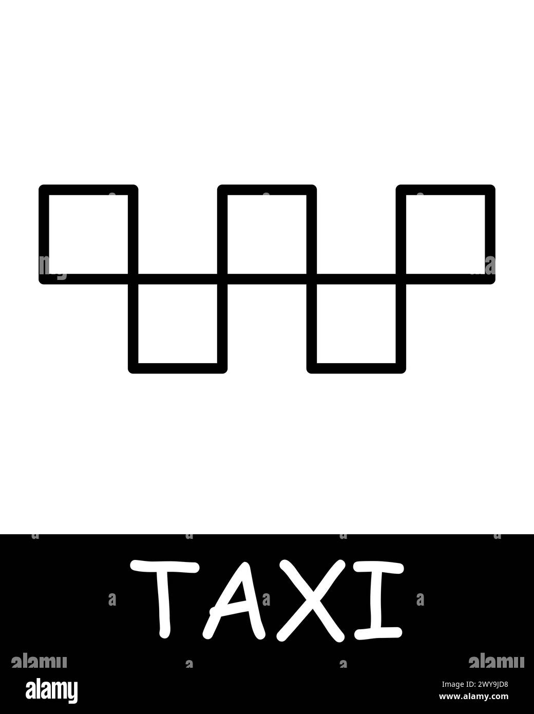 Ac taxi Stock Vector Images - Alamy