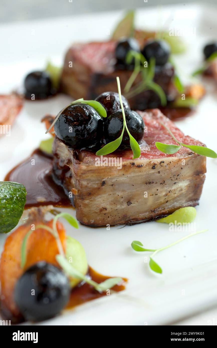 Meat entree hi-res stock photography and images - Alamy