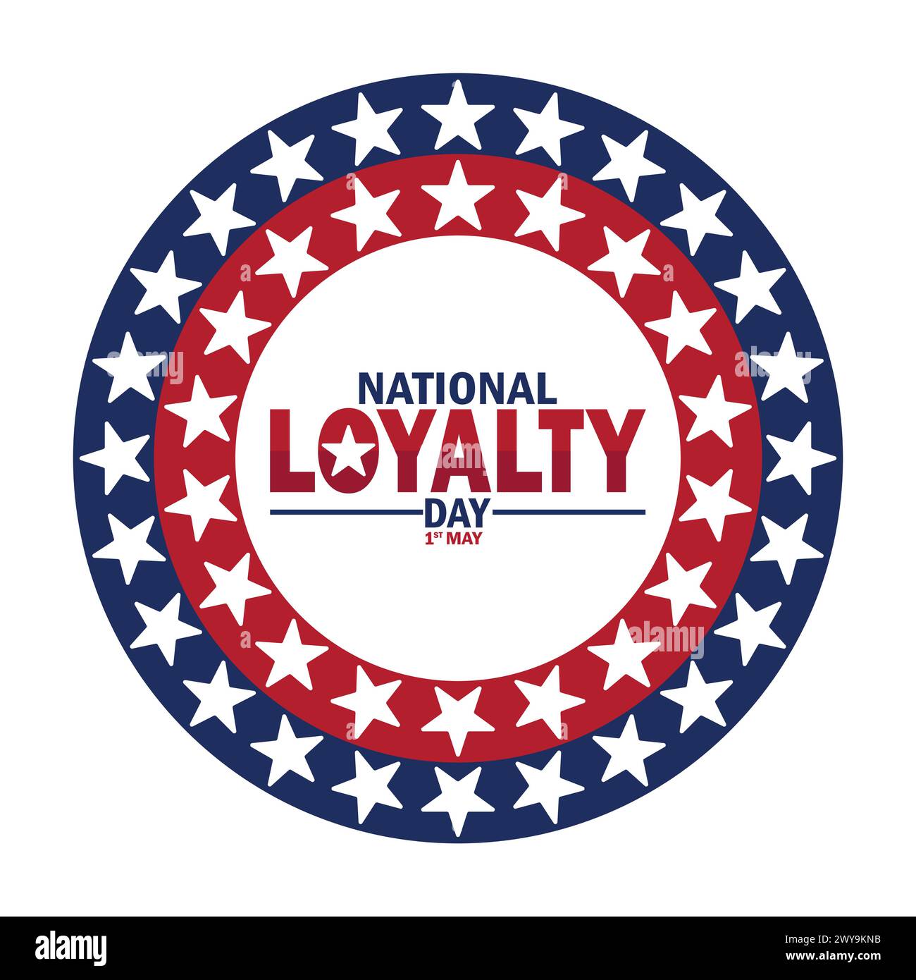 National Loyalty Day wallpaper with typography. National Loyalty Day ...