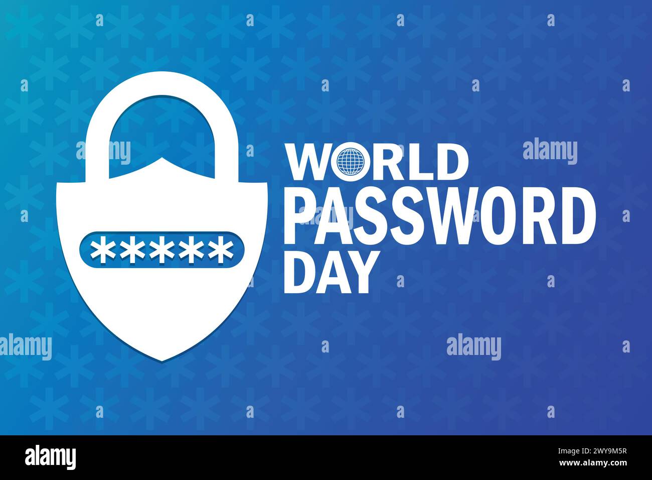World Password Day wallpaper with typography. World Password Day ...