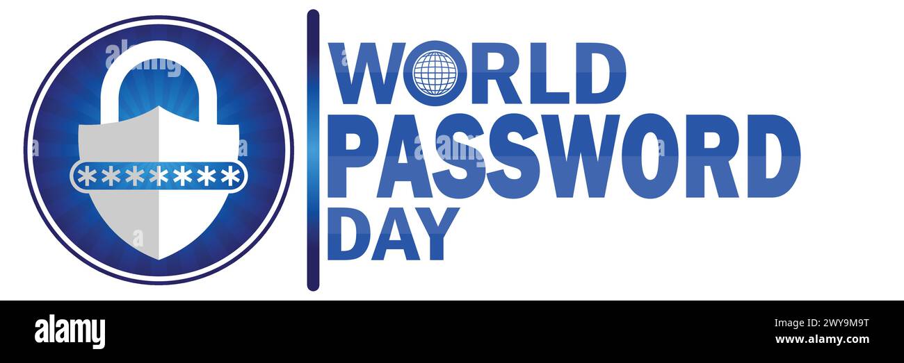 World Password Day. Suitable for greeting card, poster and banner Stock ...