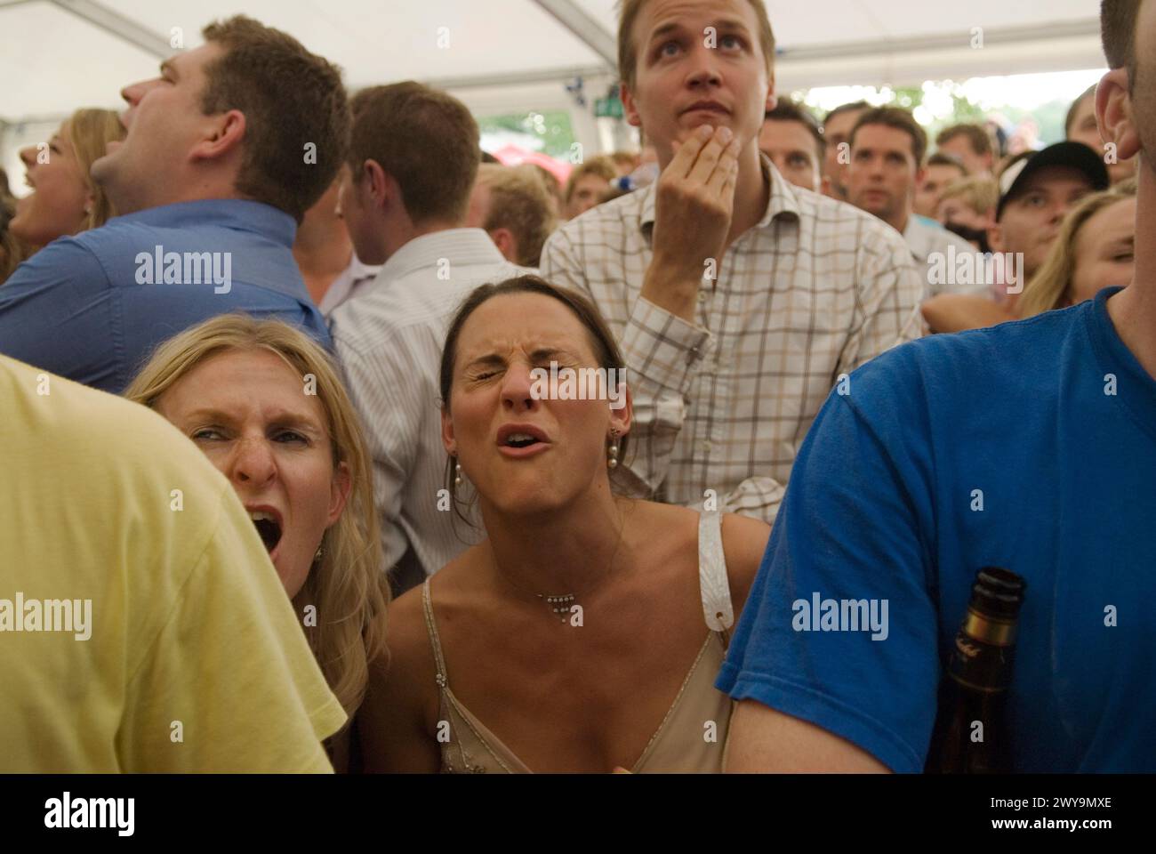 World cup 2006 england v portugal sad hi-res stock photography and ...