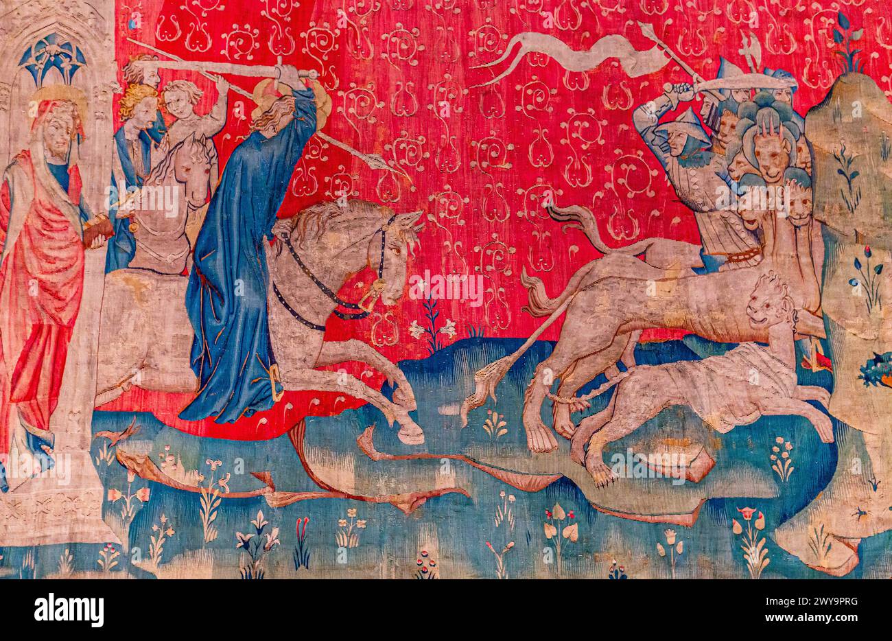 Apocalypse tapestry hi-res stock photography and images - Alamy