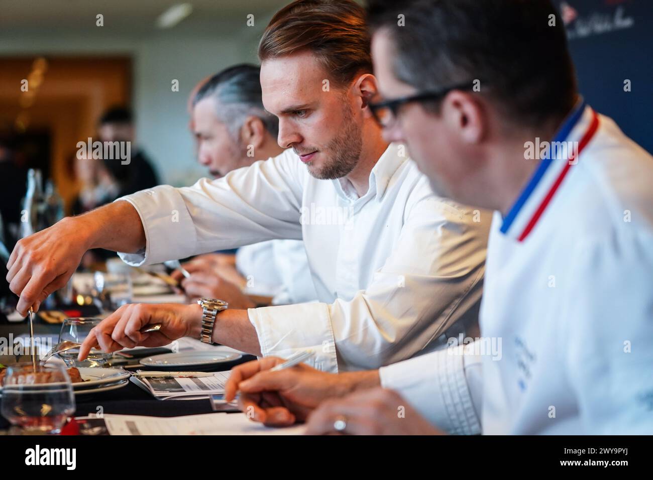 Monaco, Principato Di Monaco. 04th Apr, 2024. Chef Marco Tognon during ...