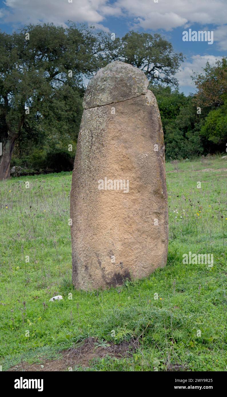 menhir Vertical stones from the Bronze Age and the Nuragic and Pre ...