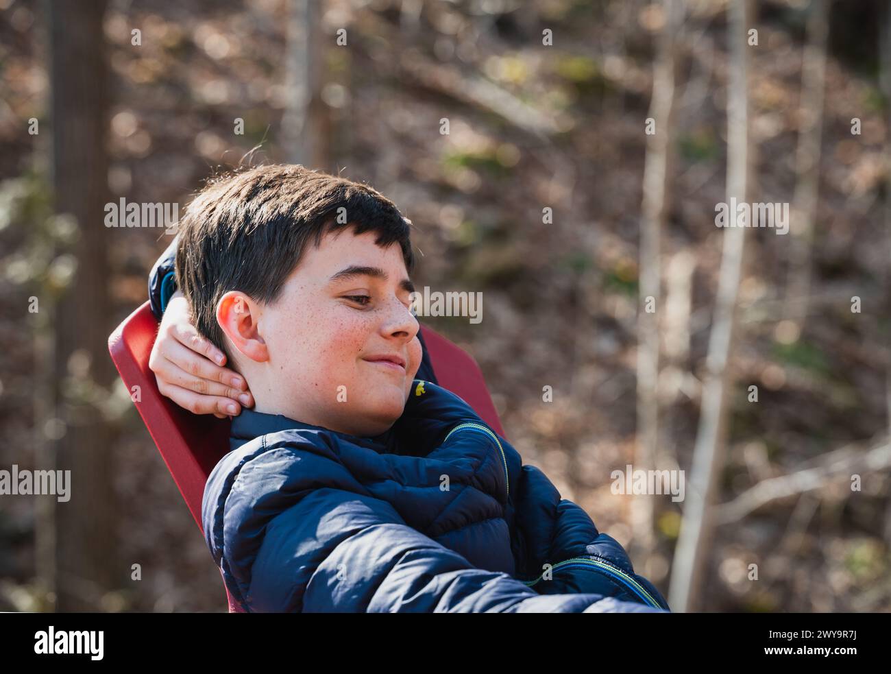 Cute happy 13 years old hi-res stock photography and images - Alamy