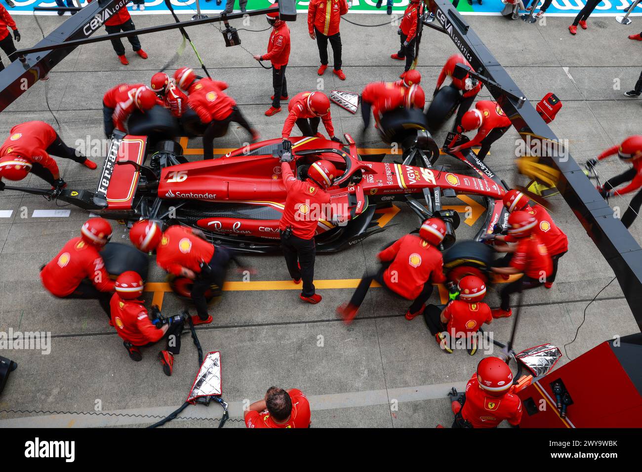 Scuderia Ferrari SF-24, during the Formula 1 MSC Cruises Japanese Grand ...