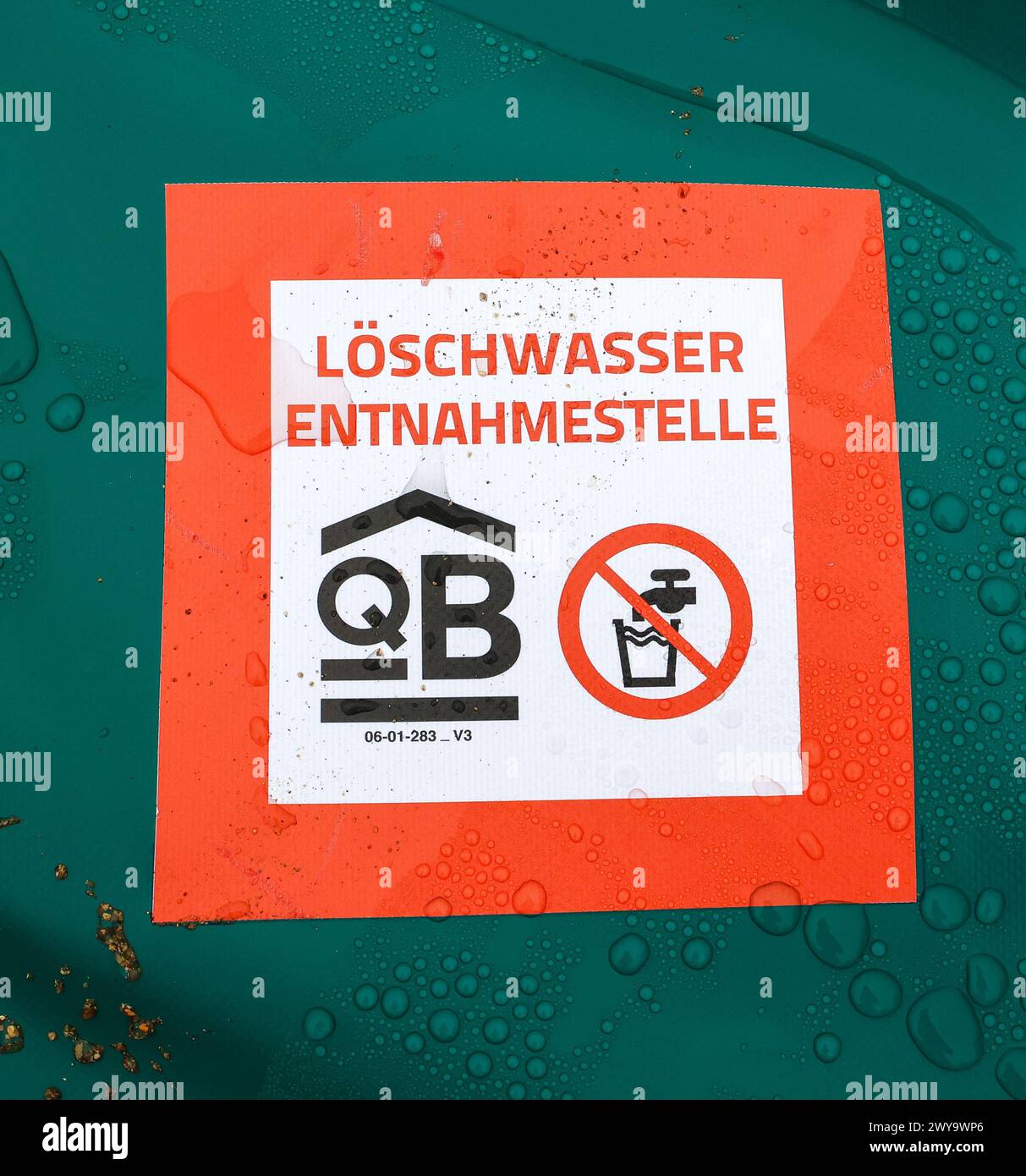 Schierke, Germany. 05th Apr, 2024. "Extinguishing water extraction ...