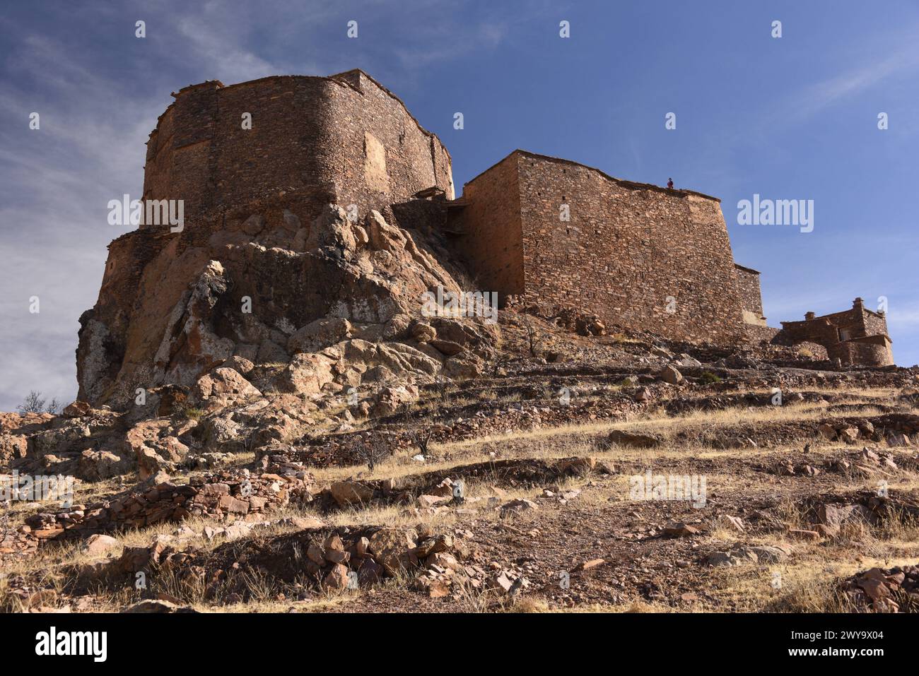 Agadir Tasguent, fortified collective granary located above the ...
