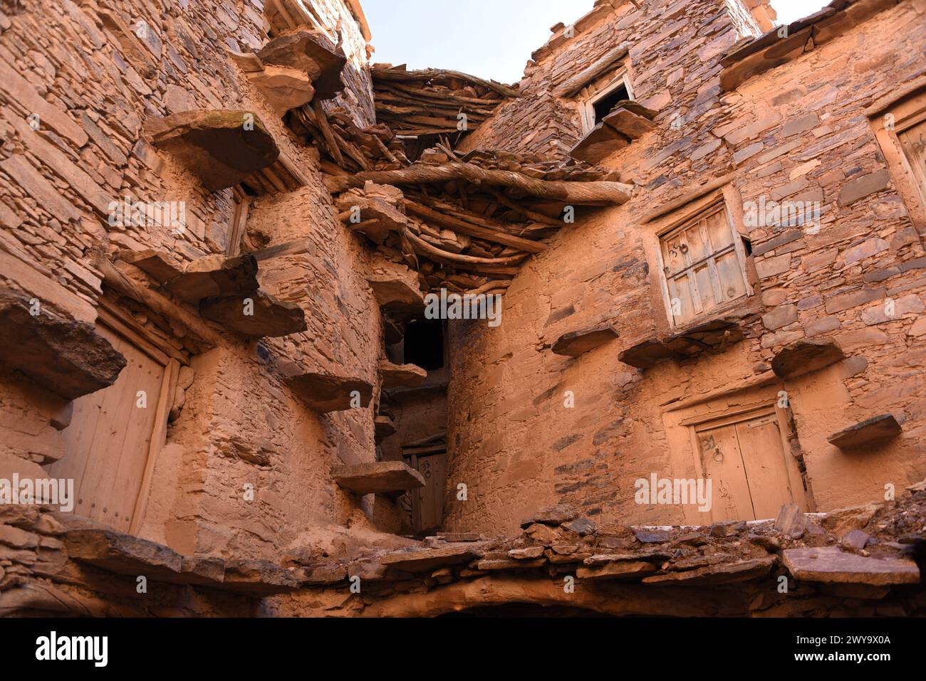 Agadir Tasguent, fortified collective granary located above the ...