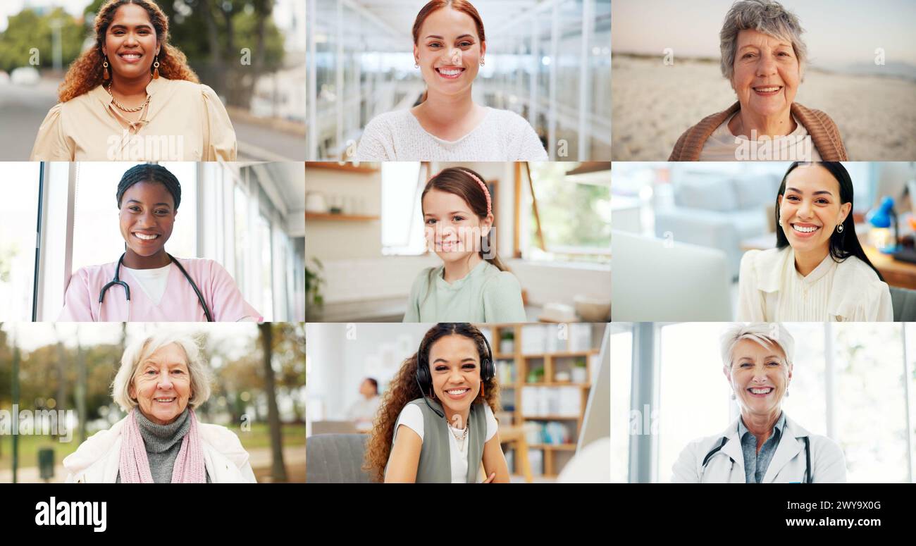 Faces people diversity community portrait hi-res stock photography and ...