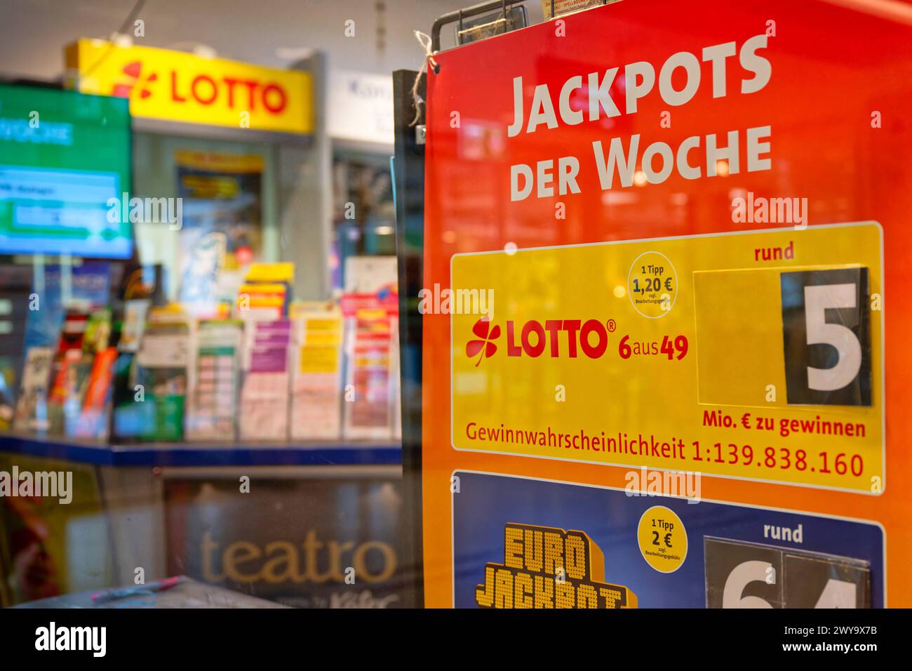 Lotto outlet hi-res stock photography and images - Alamy