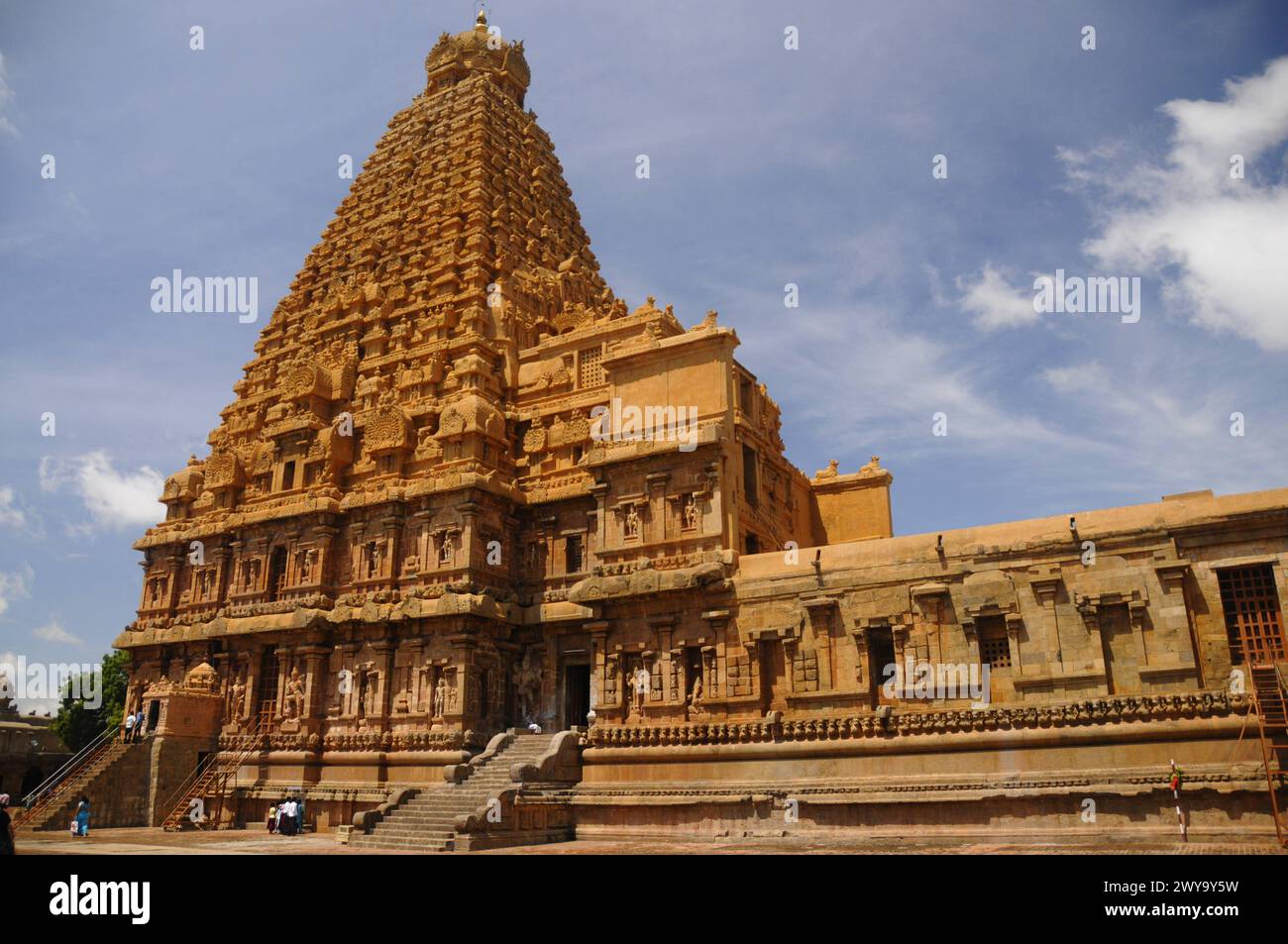 Vimana, Brihadeeswarar Brihadisvara Hindu Chola temple, Thanjavur ...