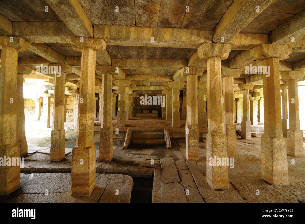 Underground Shiva Temple, Hampi, UNESCO World Heritage Site, Karnataka ...