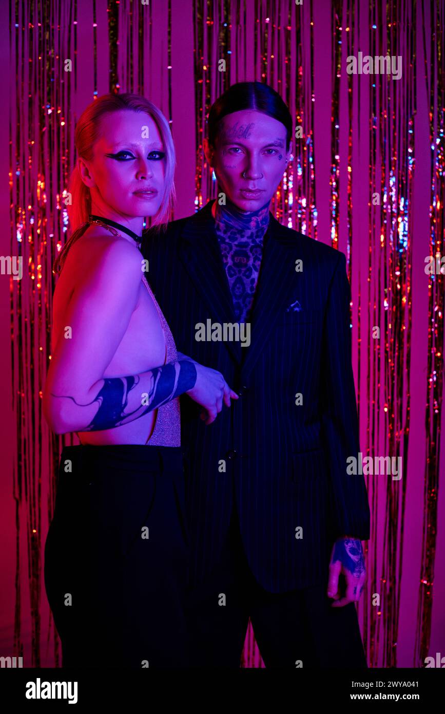 Modern couple rave hi-res stock photography and images - Alamy