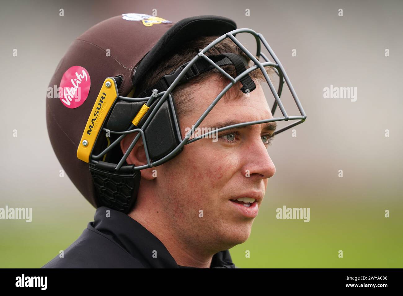 Surrey's Dan Lawrence prior to day one of the Vitality County ...