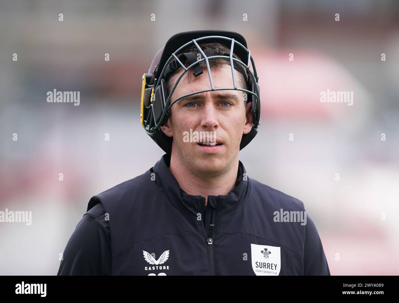 Surrey's Dan Lawrence prior to day one of the Vitality County ...