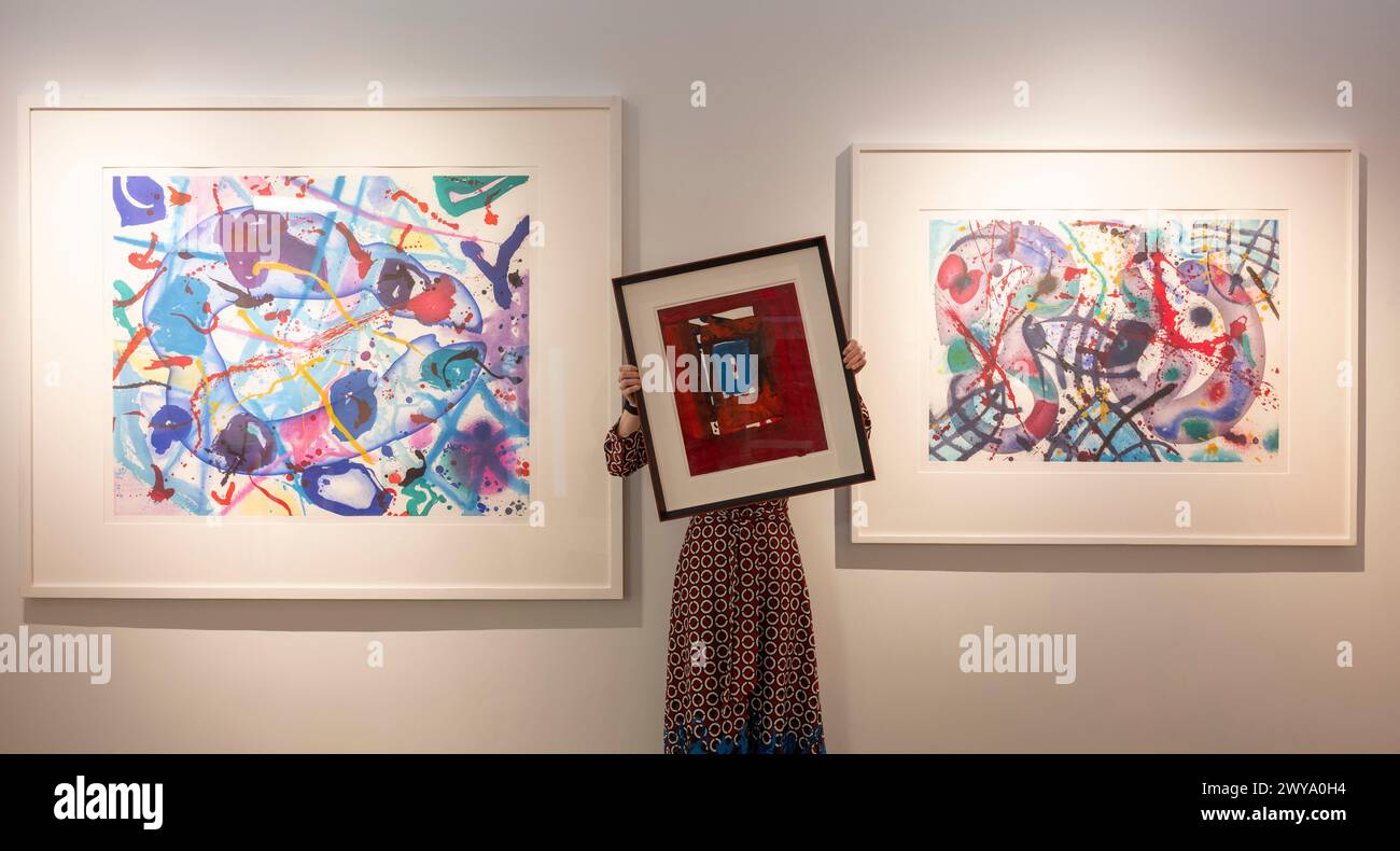 Shapero Modern, London, UK. 5th Apr, 2024. The Abstract Expressionism ...