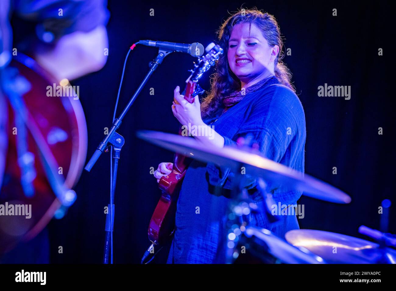 Edinburgh, Scotland. Thu 4 April 2024. American singer-songwriter Jolie ...