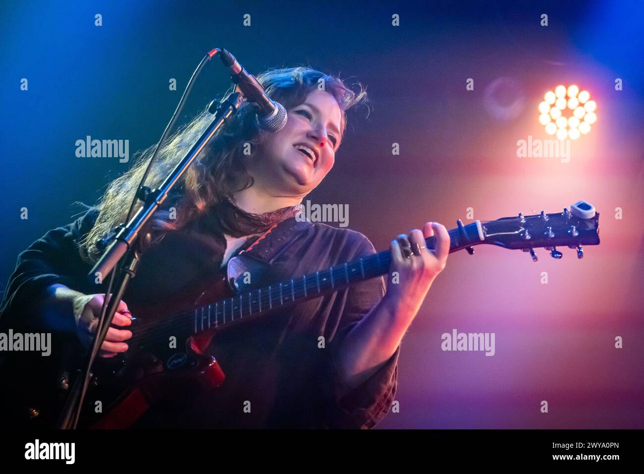 Edinburgh, Scotland. Thu 4 April 2024. American singer-songwriter Jolie ...