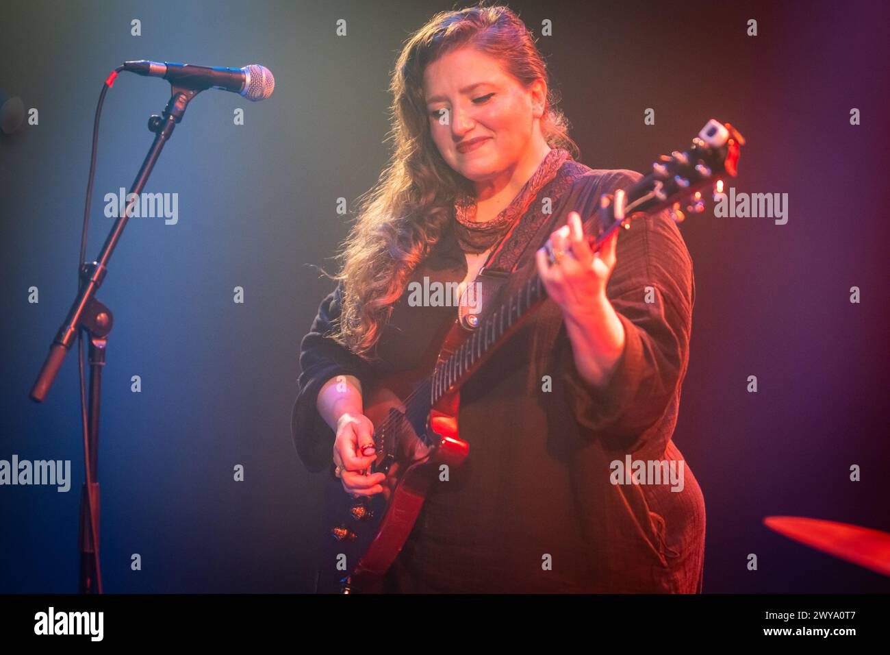 Edinburgh, Scotland. Thu 4 April 2024. American singer-songwriter Jolie ...
