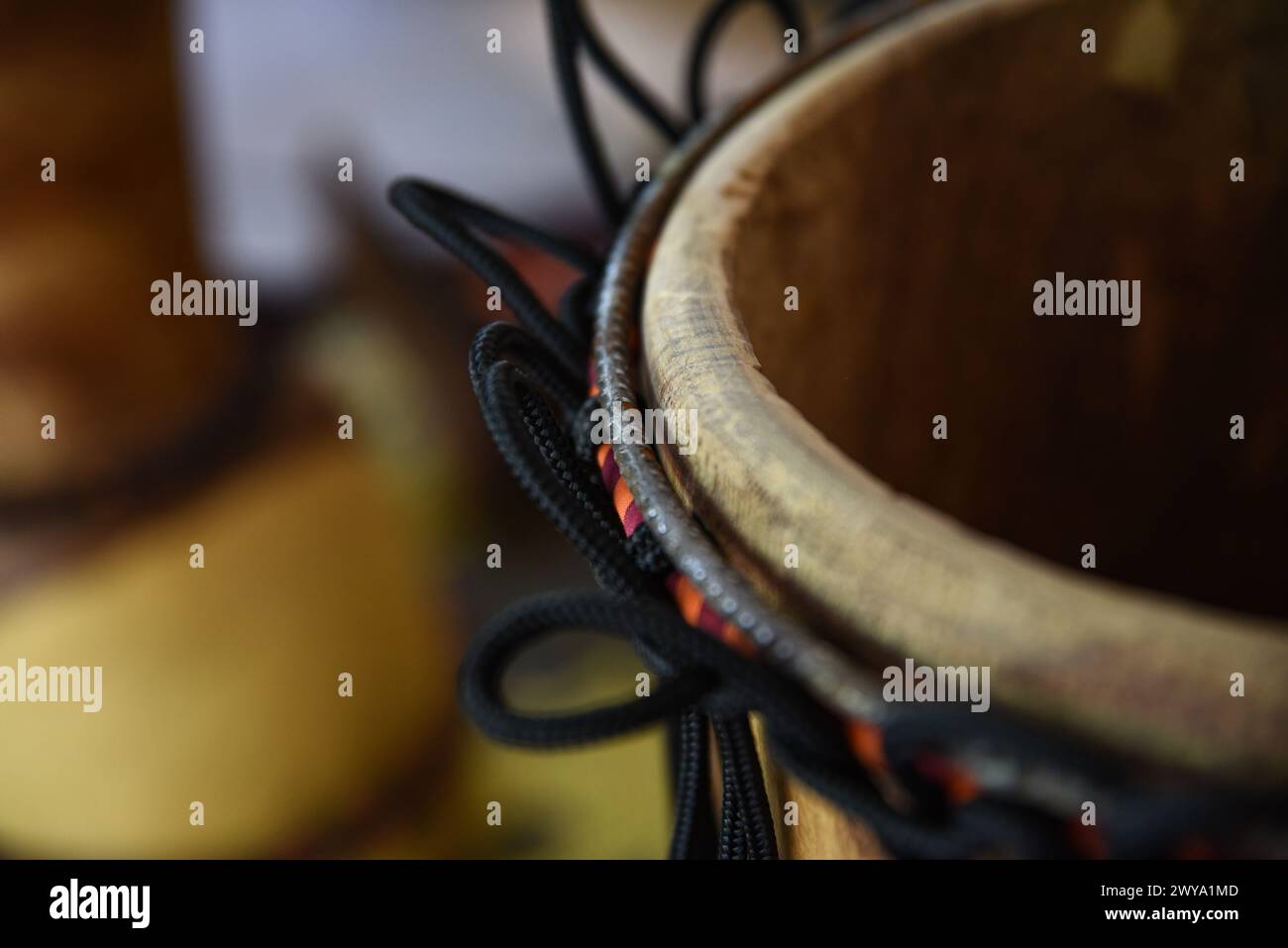 Nicolas Remene / Le Pictorium - Djembe-making workshop in Bamako, Mali ...